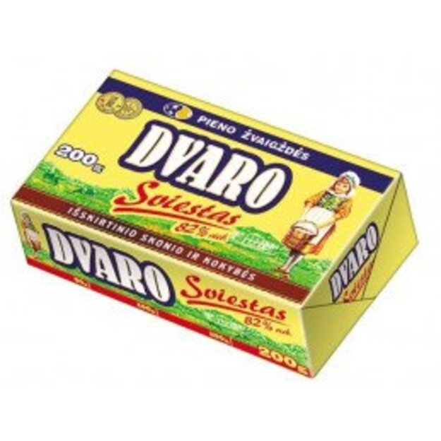 Sviestas "Dvaro", 82%, 200g
